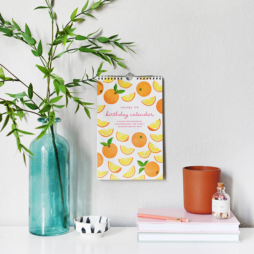 Meet our Birthday Calendar – Smudge Ink