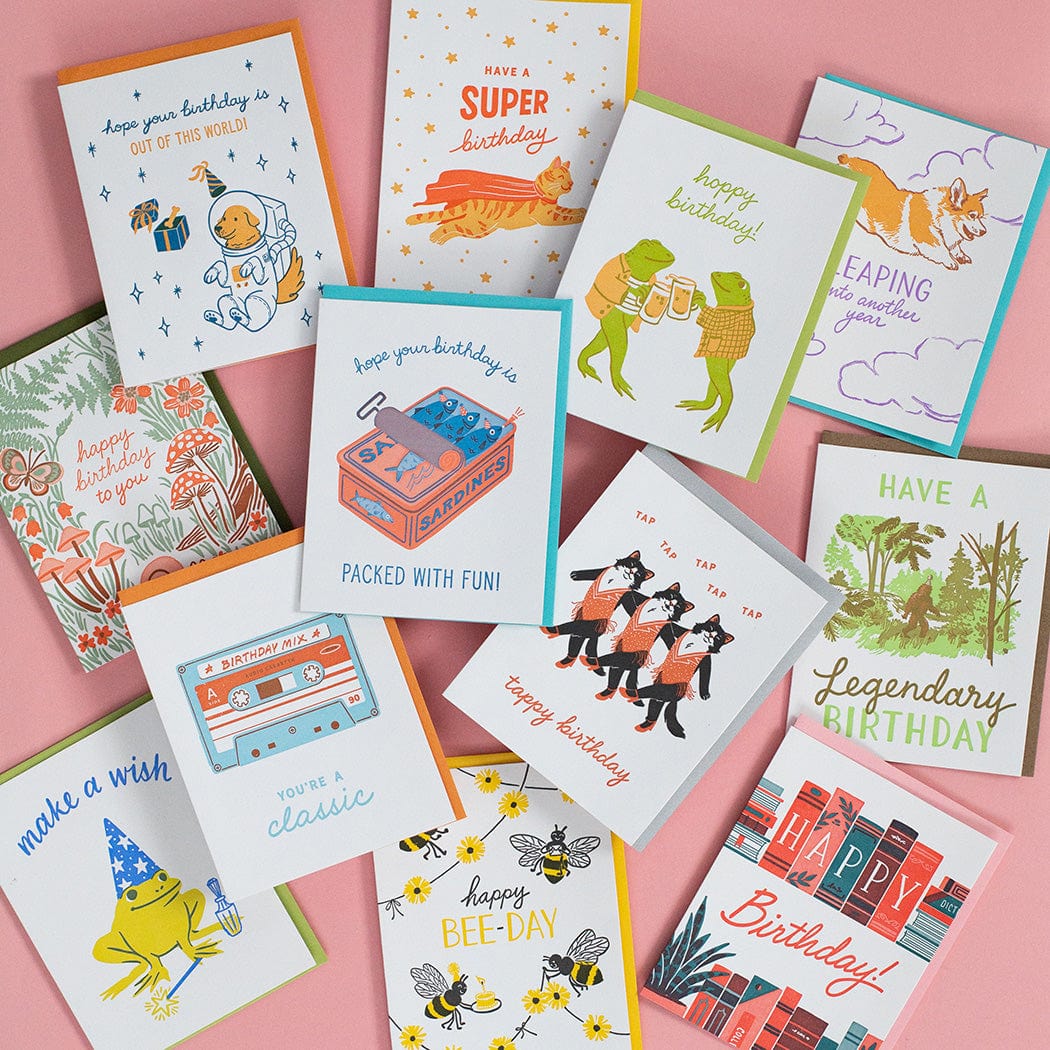 Assorted Box of Birthday Wishes – Smudge Ink
