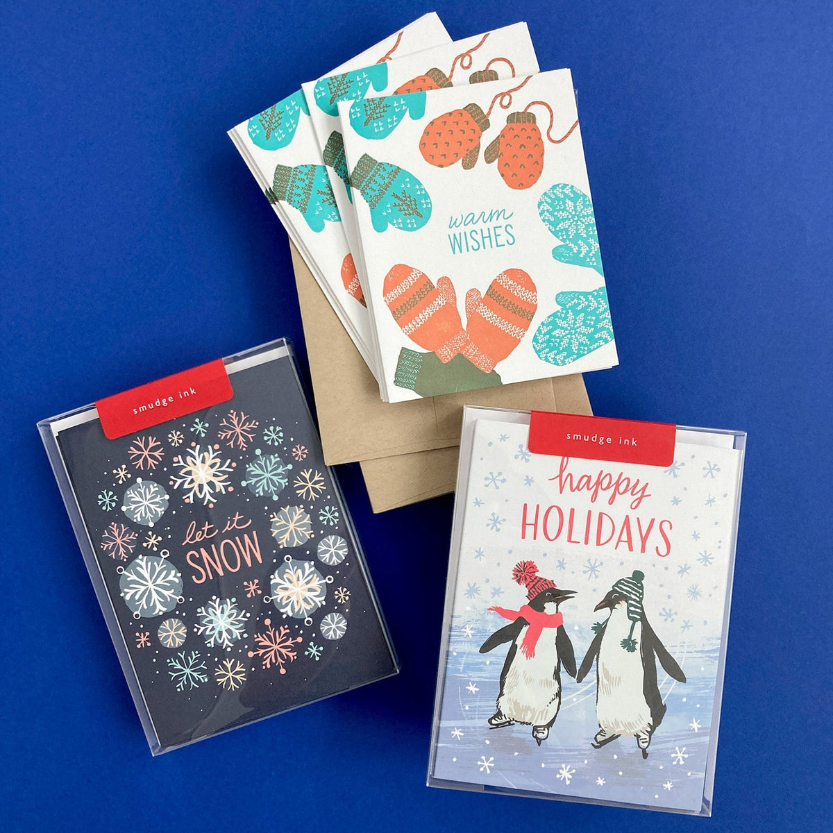 Cozy Boxed Holiday Card Bundle | Smudge Ink
