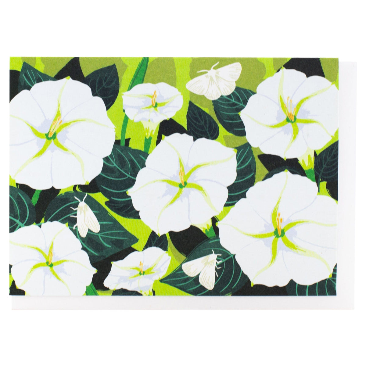 Moonflowers Note Card | Smudge Ink