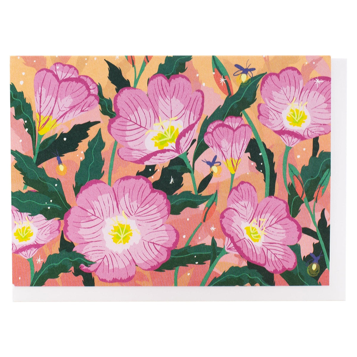 Evening Primroses Note Card | Smudge Ink