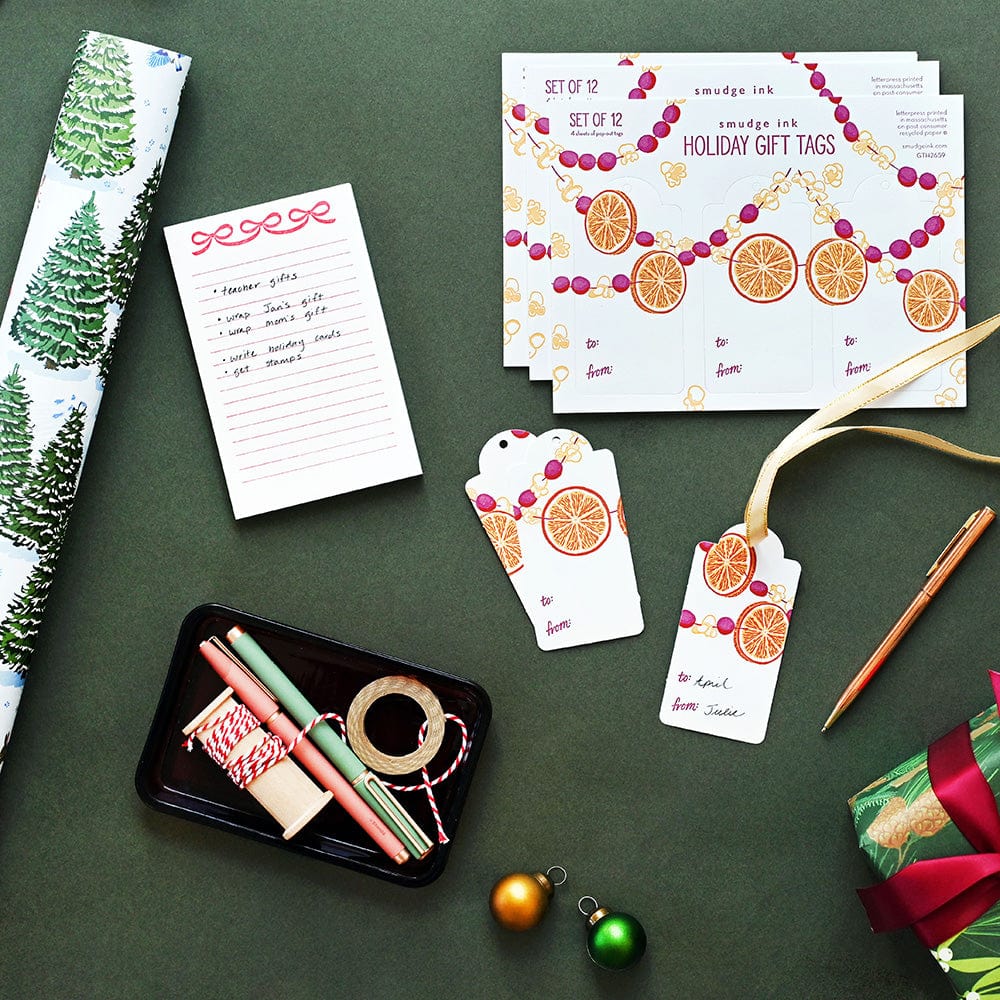 Letterpress Greeting Cards | Connect & Celebrate | Smudge Ink