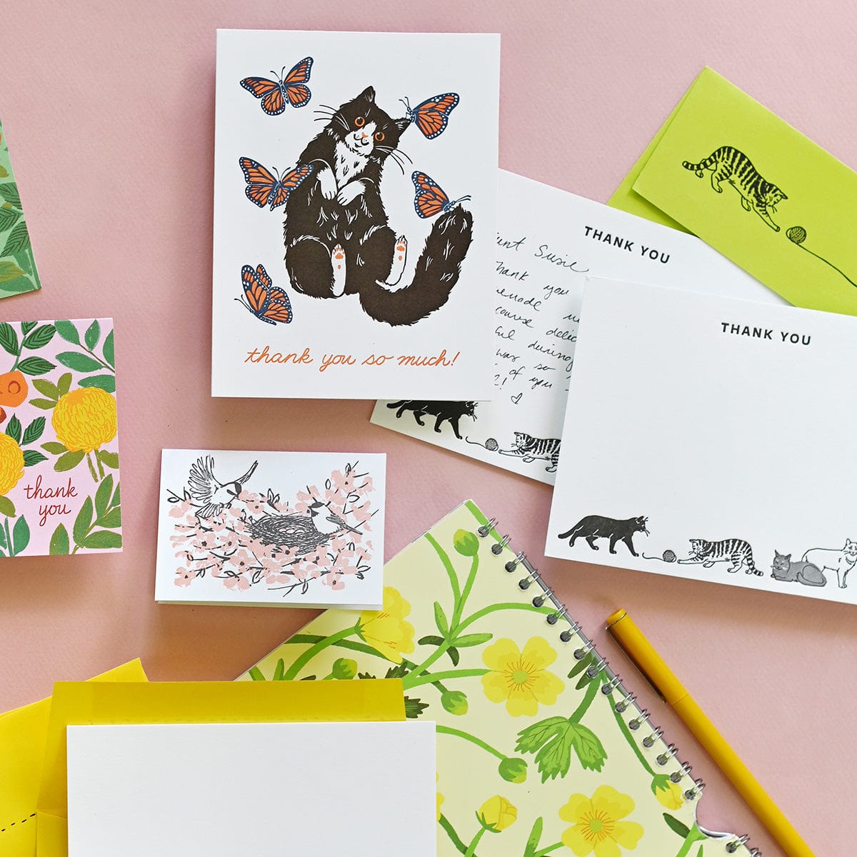 Letterpress Greeting Cards | Connect & Celebrate | Smudge Ink