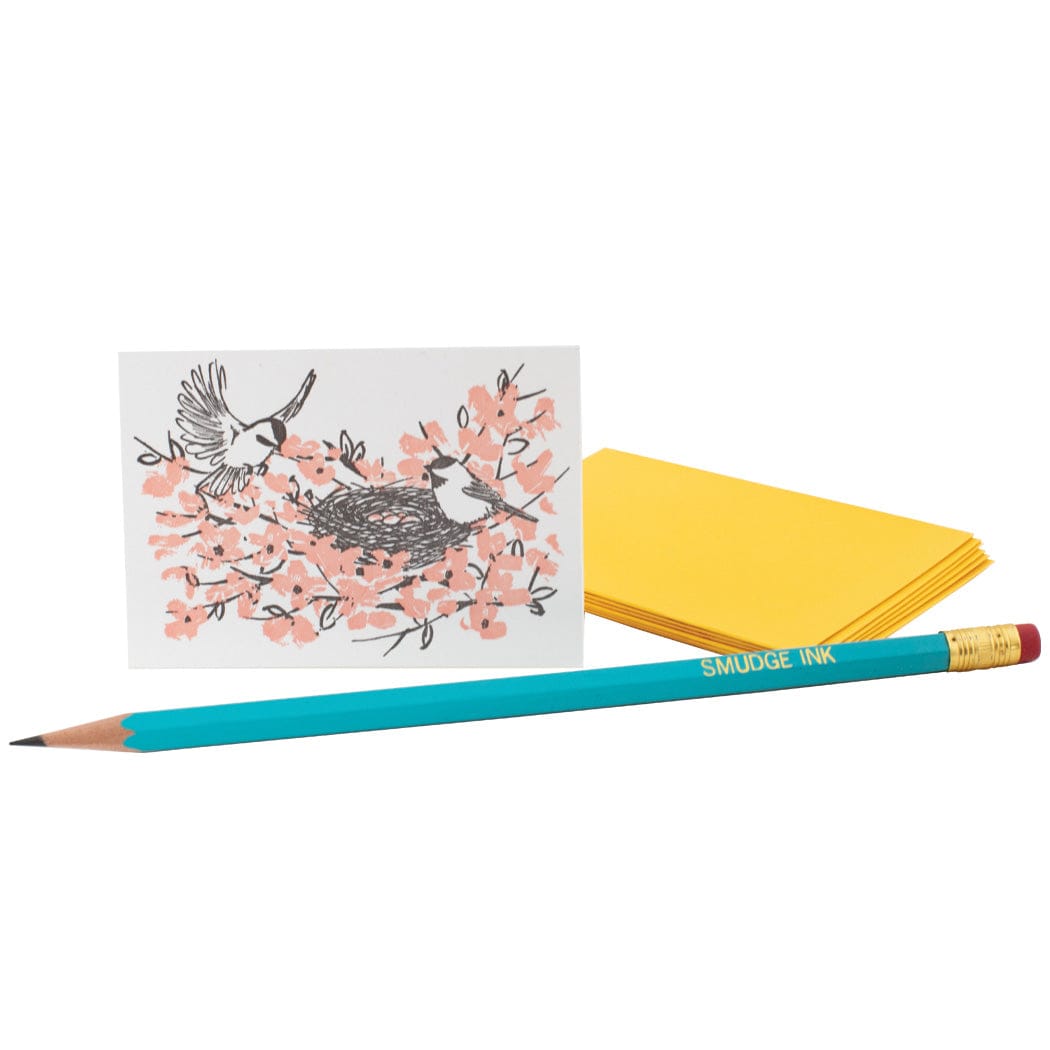 Mini Chickadees Enclosure Card Set | e.b. goodale | Smudge Ink