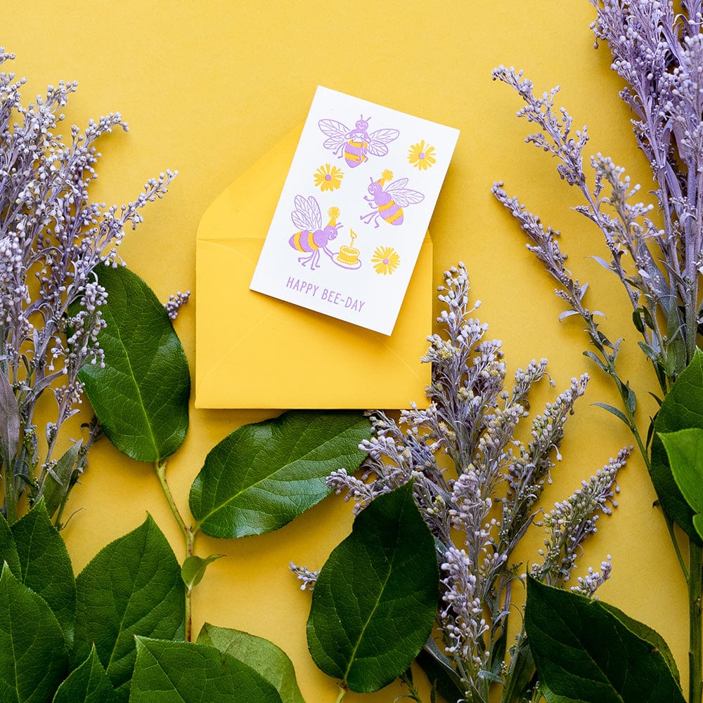 Letterpress Greeting Cards | Connect & Celebrate | Smudge Ink