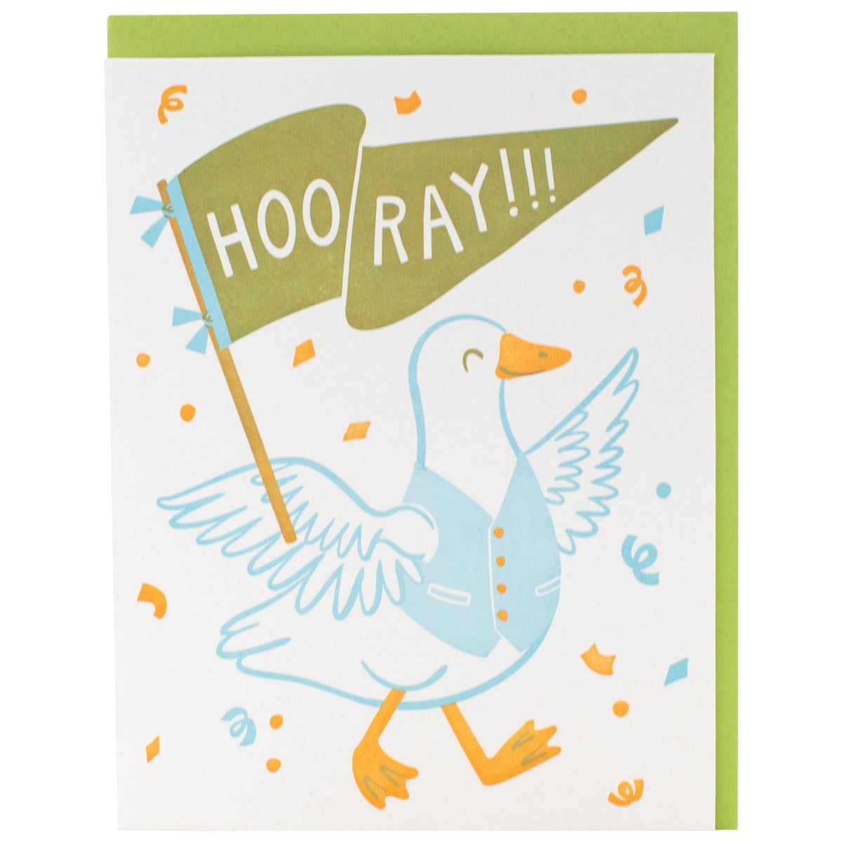 Silly Goose Greeting Card | Letterpress Cards | Smudge Ink