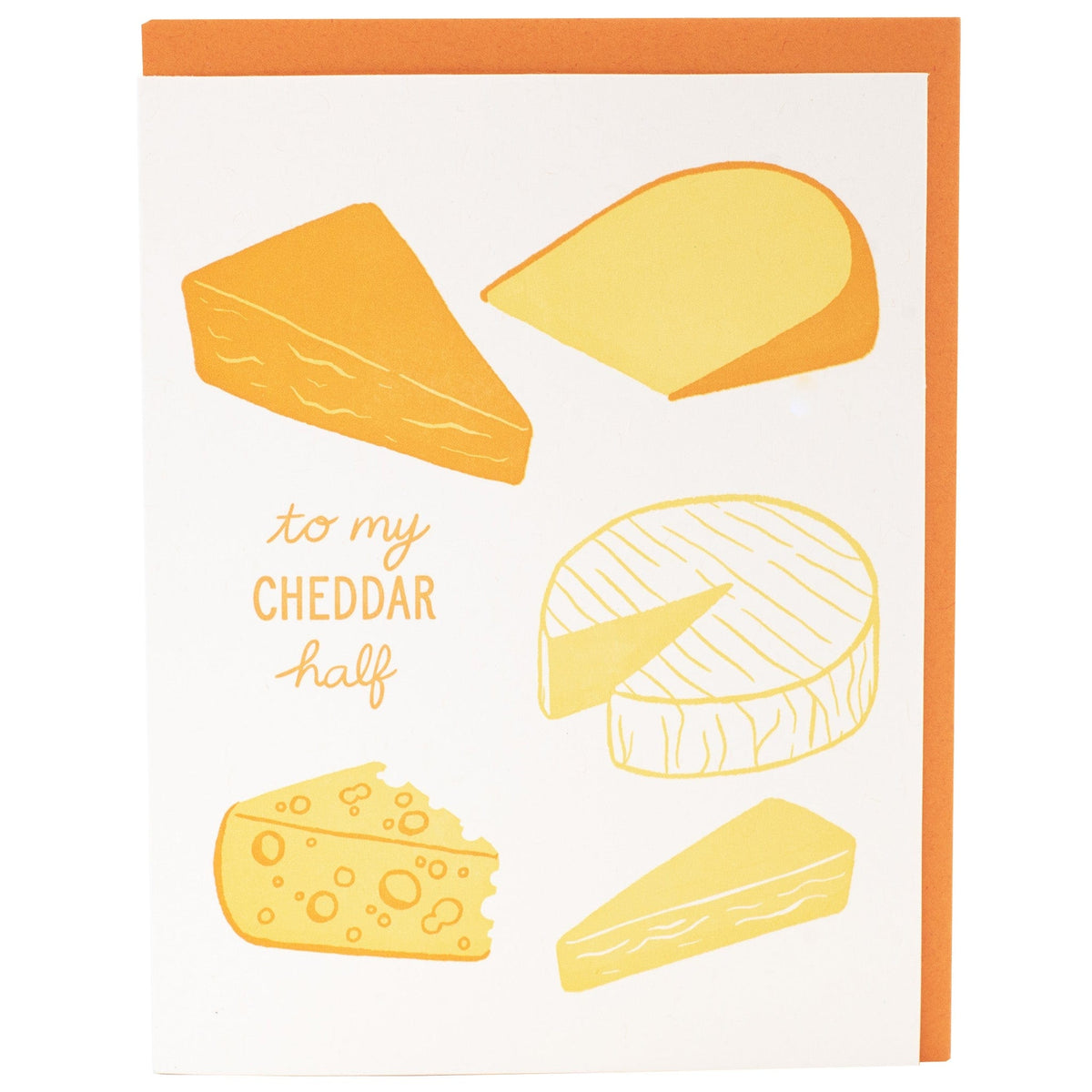 Cheesy Love Card | Letterpress | Smudge Ink