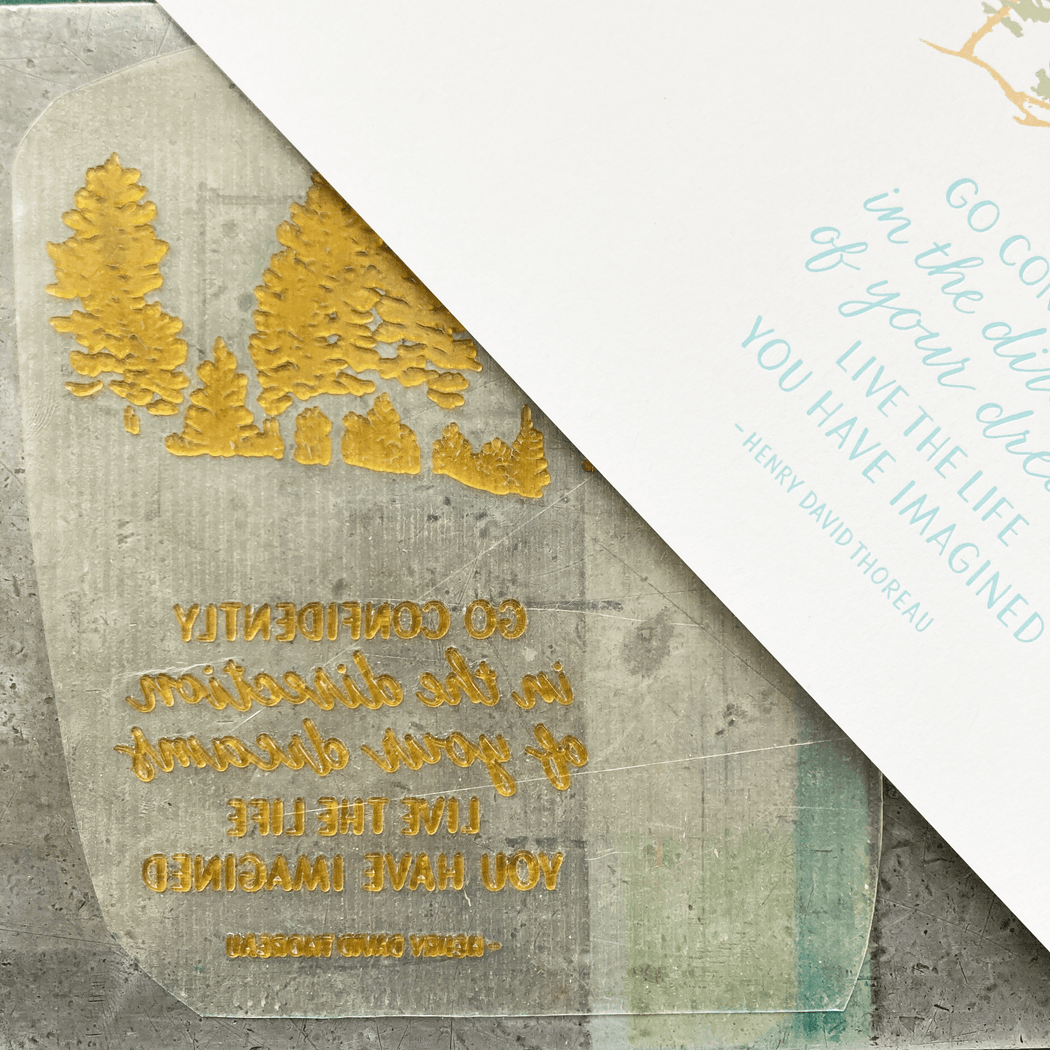 What Is Letterpress? – Smudge Ink