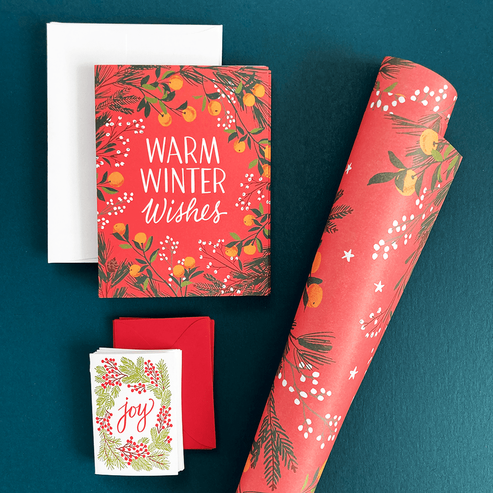 Illustrated Gift Wrap & Tags – Smudge Ink