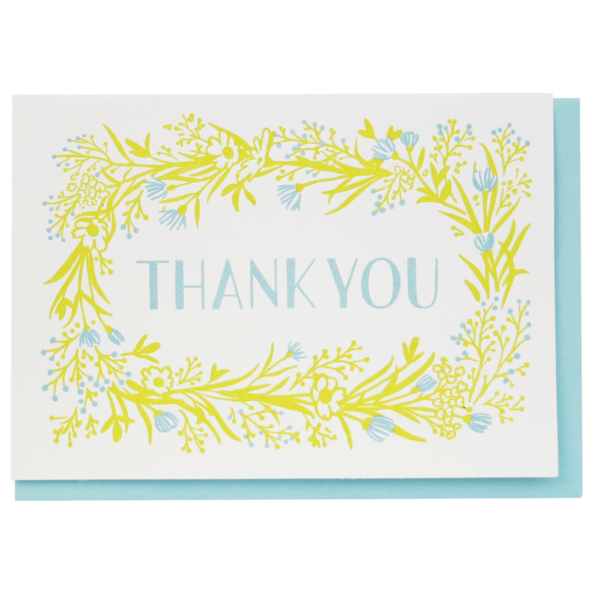 Wildflower Thank You Notes | Letterpress | Smudge Ink