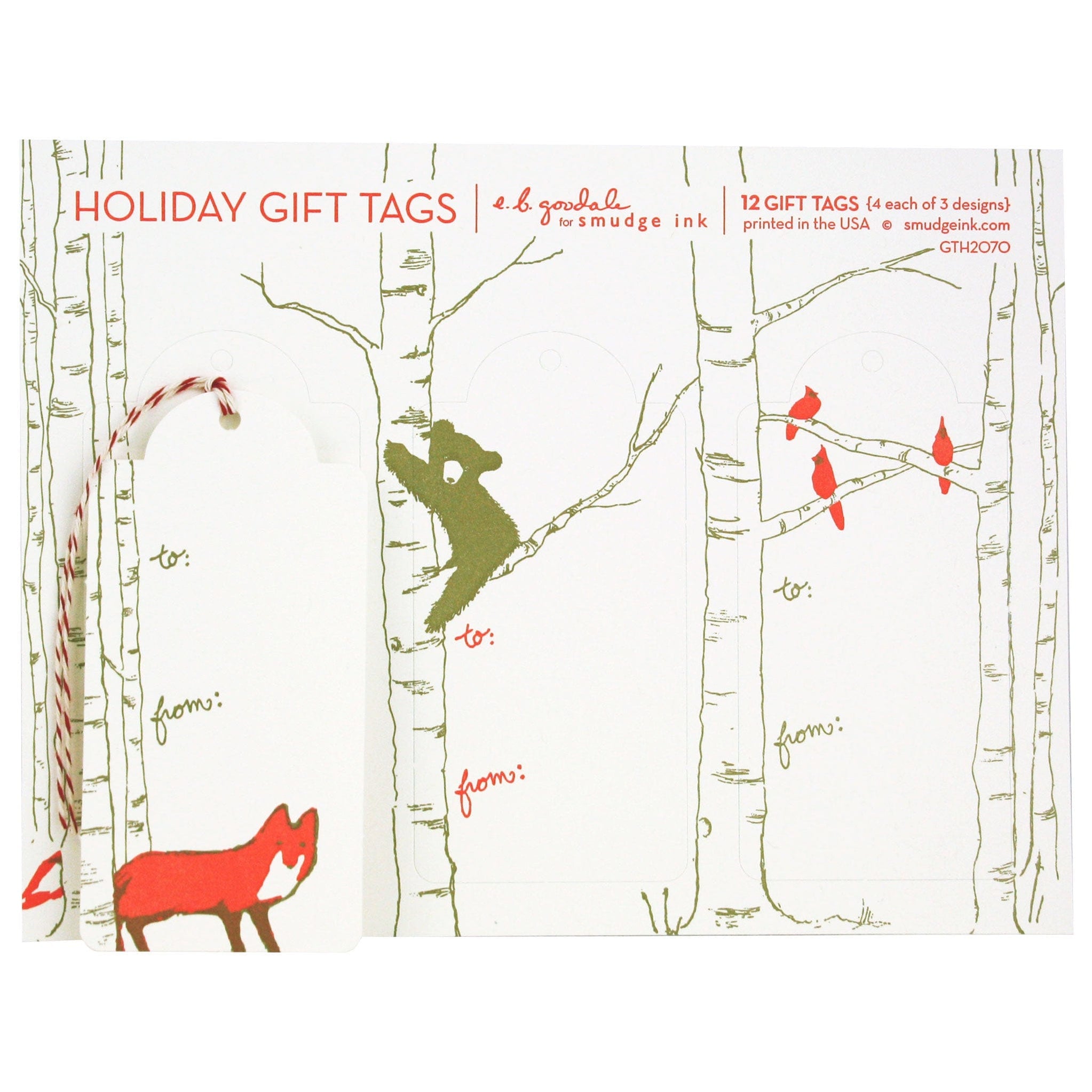 Gift Tags & Labels – Smudge Ink