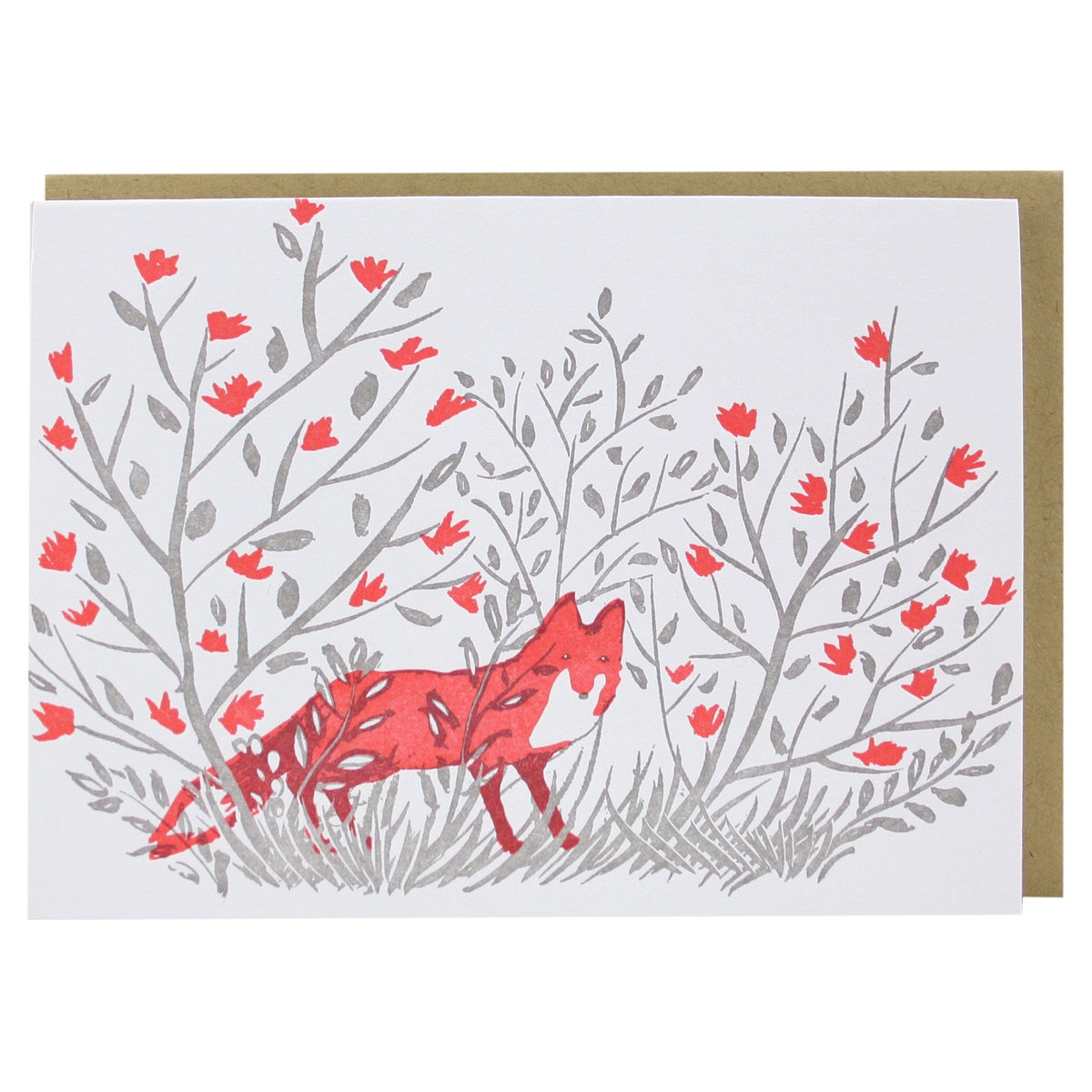 Fox Note Card | e.b. goodale | Everyday Cards– Smudge Ink